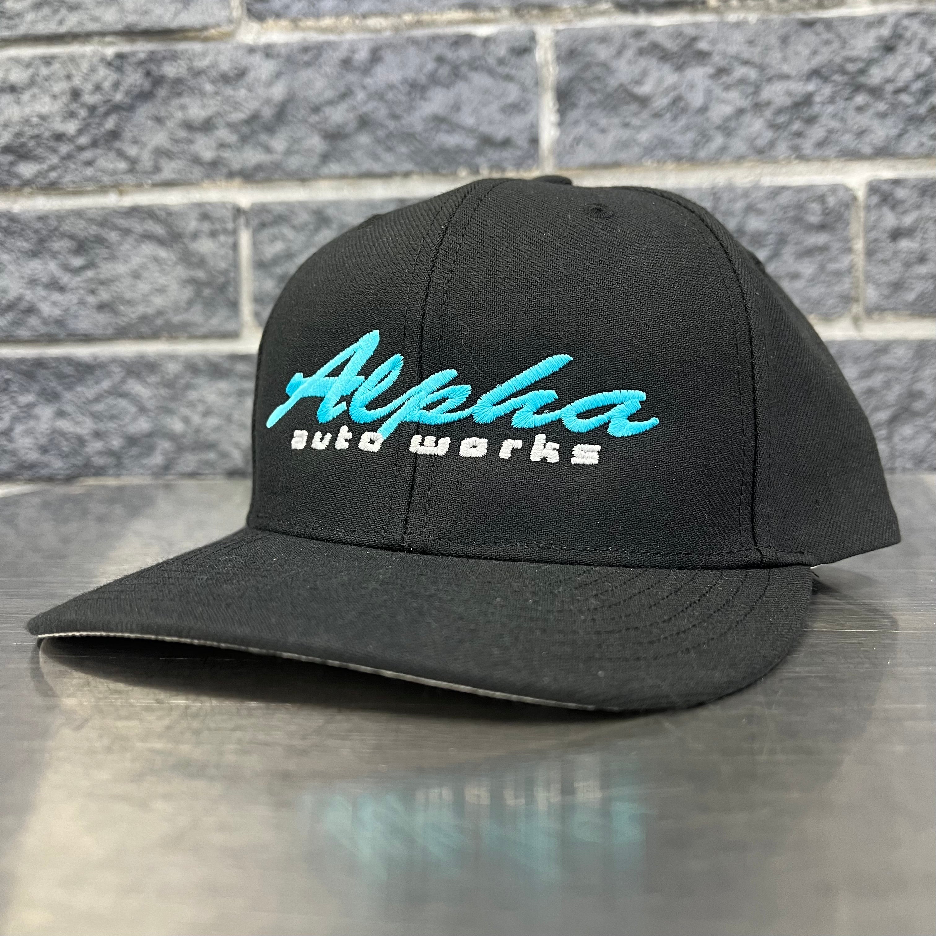 Alpha Auto Works Velcro Back Hat - Richardson Style 514